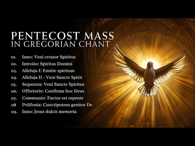 Mass in Gregorian Chant | 1 Hour of Sacred Choir and Hymns for the Holy ...