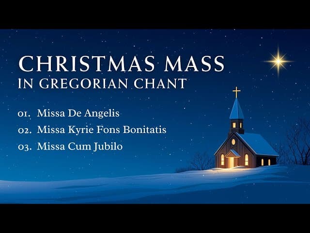 Gregorian Chants for Advent & the Immaculate Conception | 24/7 Sacred ...