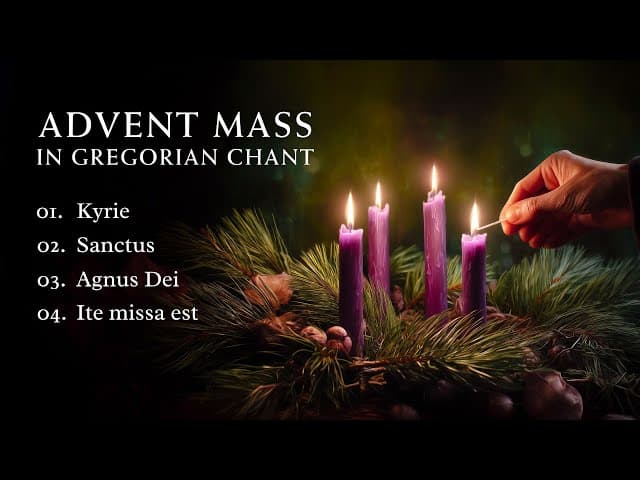 Mass in Gregorian Chant | 24/7 Sacred Choir from the Monastery ...