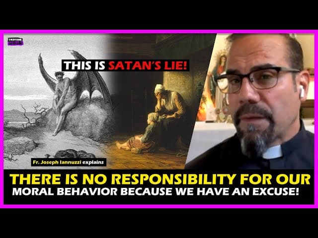 When this soul in purgatory hid and ran away from Jesus. Here's why. Fr ...
