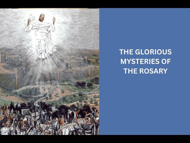 The Glorious Mysteries of the Rosary - Daily TV Mass | Christendom