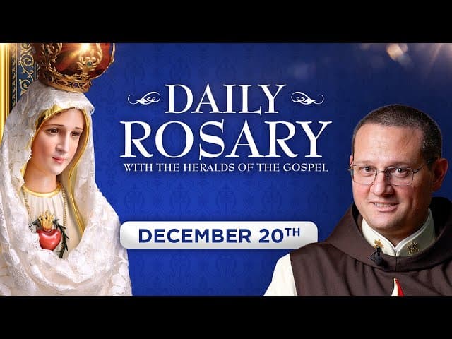 DAILY ROSARY | Saturday, December 20th | Joyful Mysteries #rosary ...