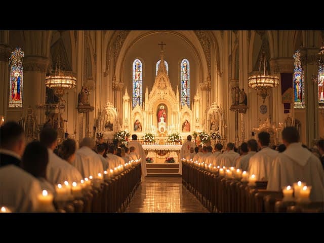 Gregorian Chants Benedictine Monks Rosary | Latin Songs | Best Catholic ...