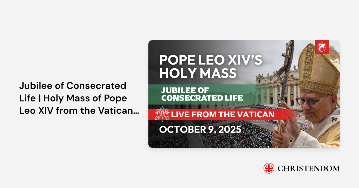 LIVE from the Vatican | Jubilee of Consecrated Life | Holy Mass of Pope ...