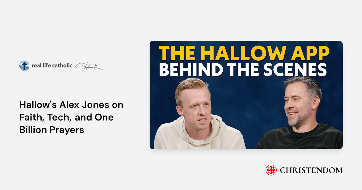 Hallow's Alex Jones on Faith, Tech, and One Billion Prayers - Chris ...