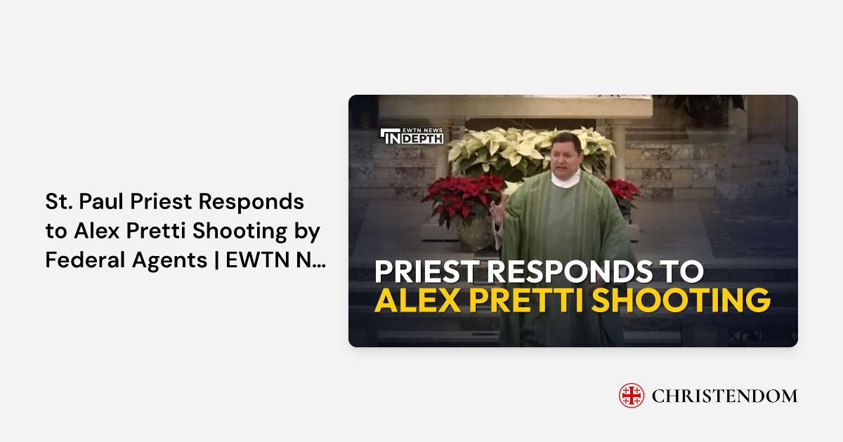 St. Paul Priest Responds to Alex Pretti Shooting by Federal Agents ...
