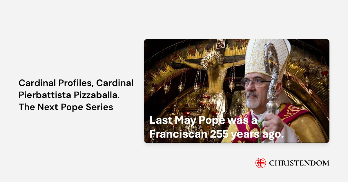 Cardinal Profiles, Cardinal Pierbattista Pizzaballa. The Next Pope ...