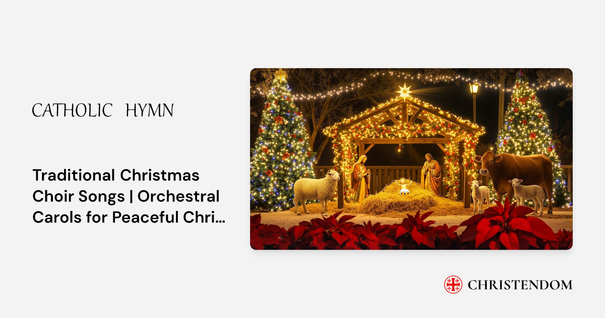Traditional Christmas Choir Songs | Orchestral Carols for Peaceful ...