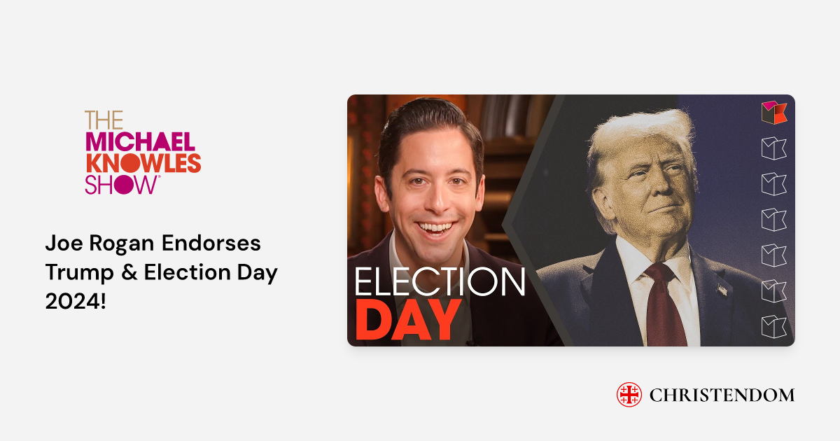Joe Rogan Endorses Trump | Election Day 2024 - Michael Knowles ...