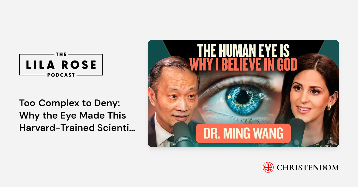 Too Complex to Deny: Why the Eye Made This Harvard-Trained Scientist ...