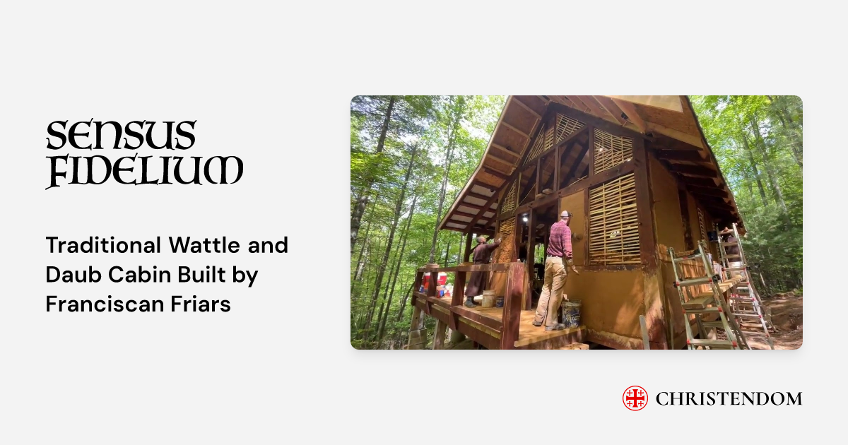 Traditional Wattle and Daub Cabin Built by Franciscan Friars - Sensus ...