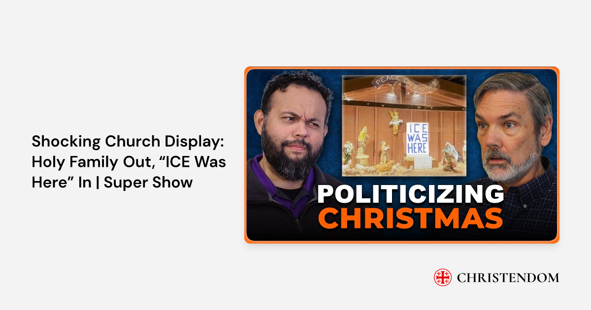 Shocking Church Display: Holy Family Out, “ICE Was Here” In | Super ...