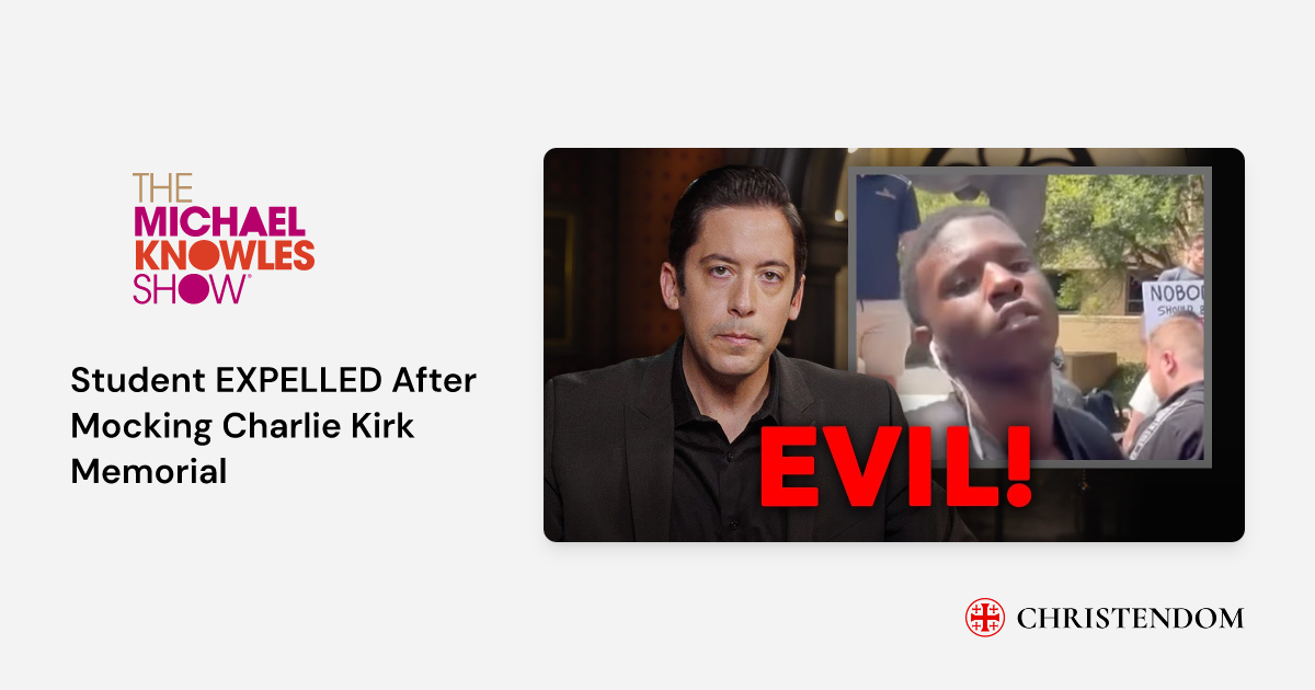 Student EXPELLED After Mocking Charlie Kirk Memorial - Michael Knowles ...