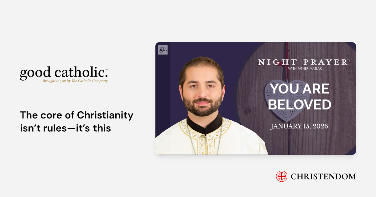 The core of Christianity isn’t rules—it’s this - Good Catholic ...