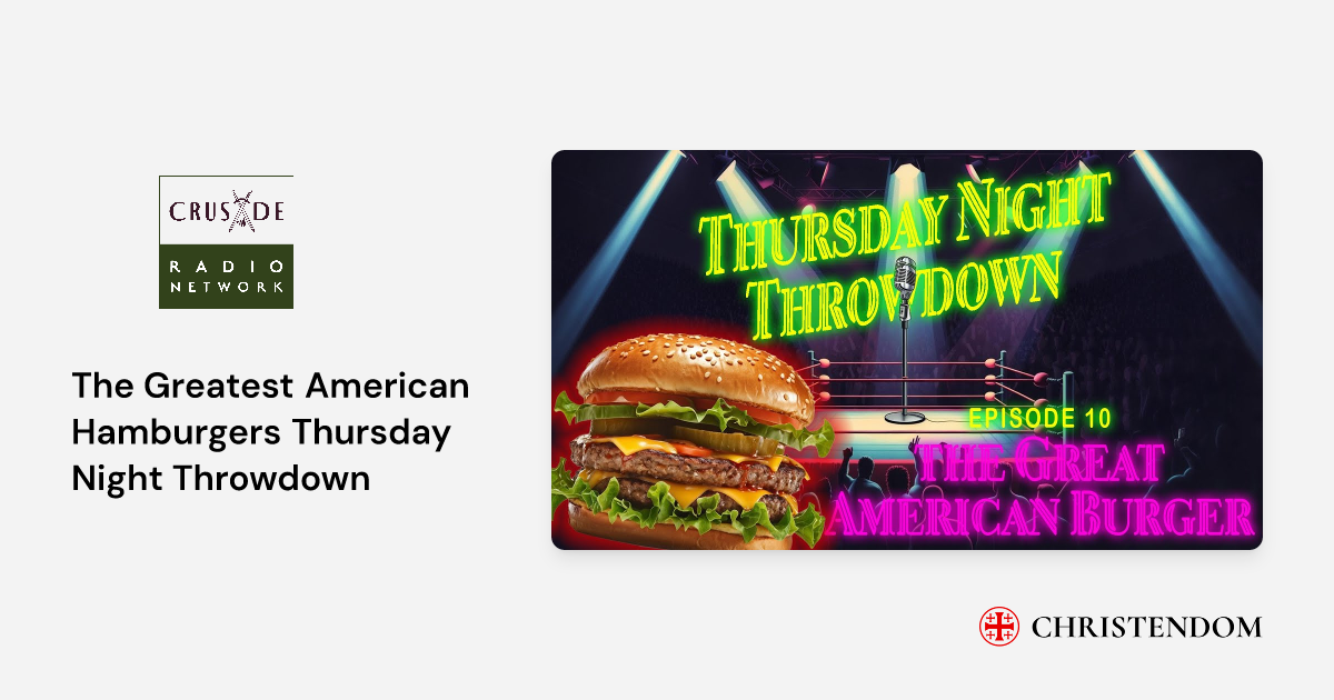The Greatest American Hamburgers Thursday Night Throwdown - The Crusade ...
