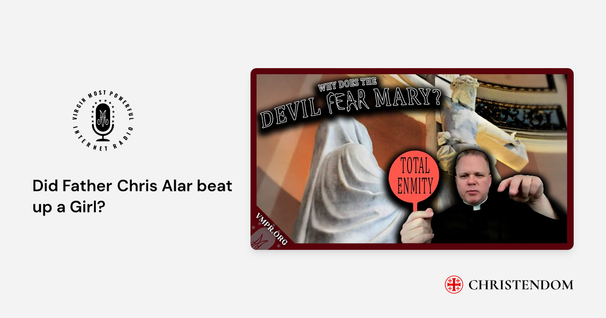 Catholic Priest: the Devil Fears MARY more than God - FULL SHEEN AHEAD ...