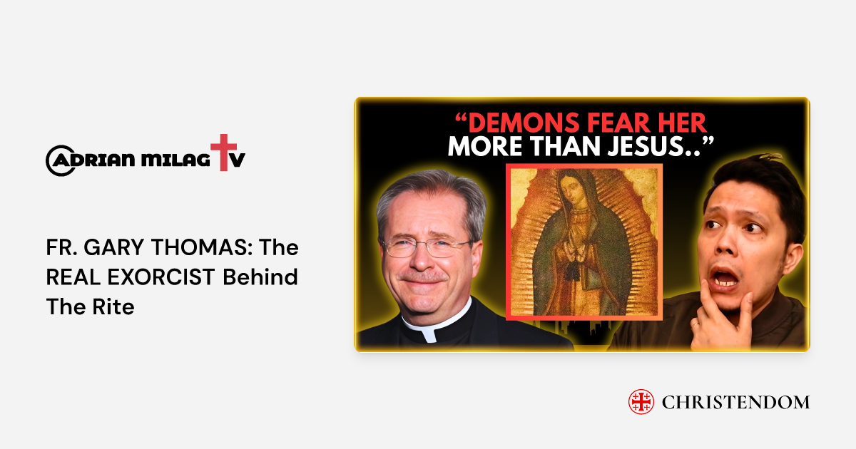 REAL EXORCIST Behind The Rite SPEAKS OUT - Adrian Milag TV | Christendom