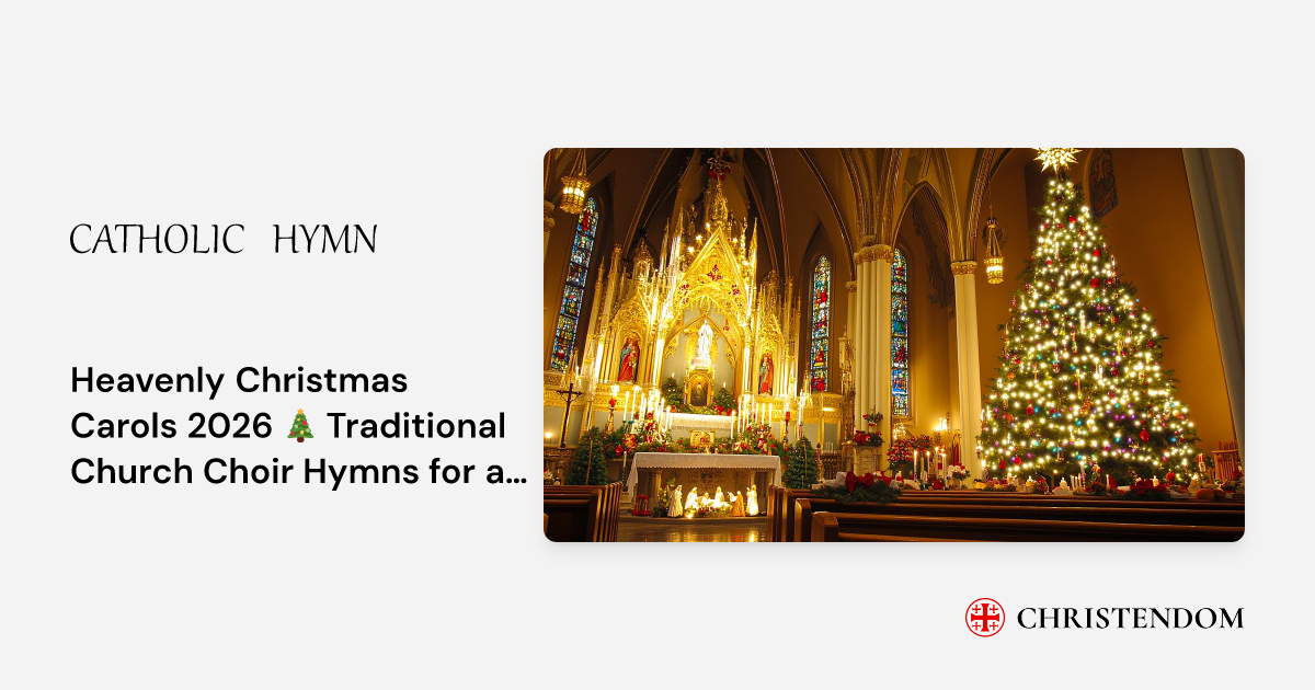 Heavenly Christmas Carols 2026 🎄 Traditional Church Choir Hymns for a ...