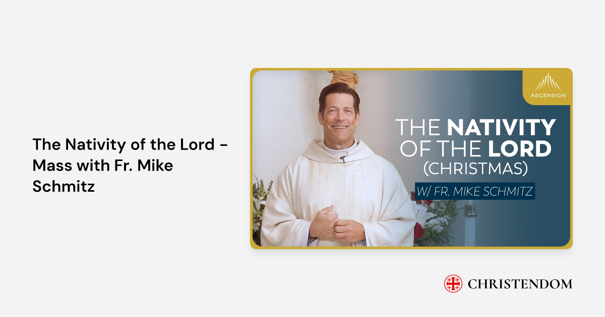 The Nativity of the Lord - Mass with Fr. Mike Schmitz - Sundays with ...