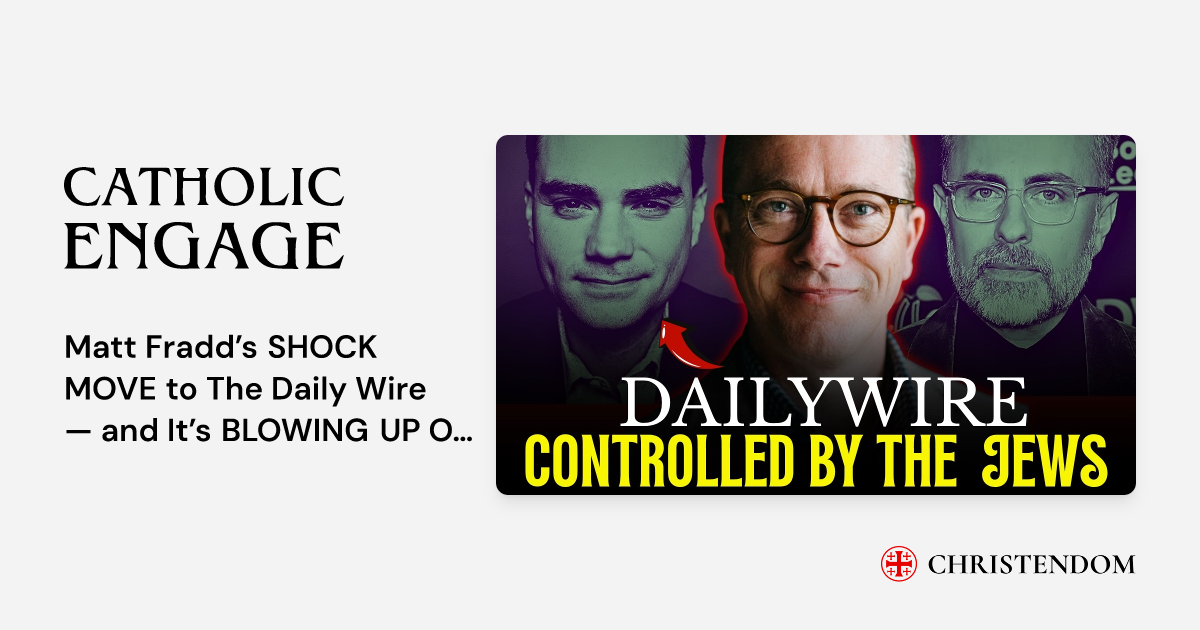 Matt Fradd’s SHOCK MOVE to The Daily Wire — and It’s BLOWING UP Online ...