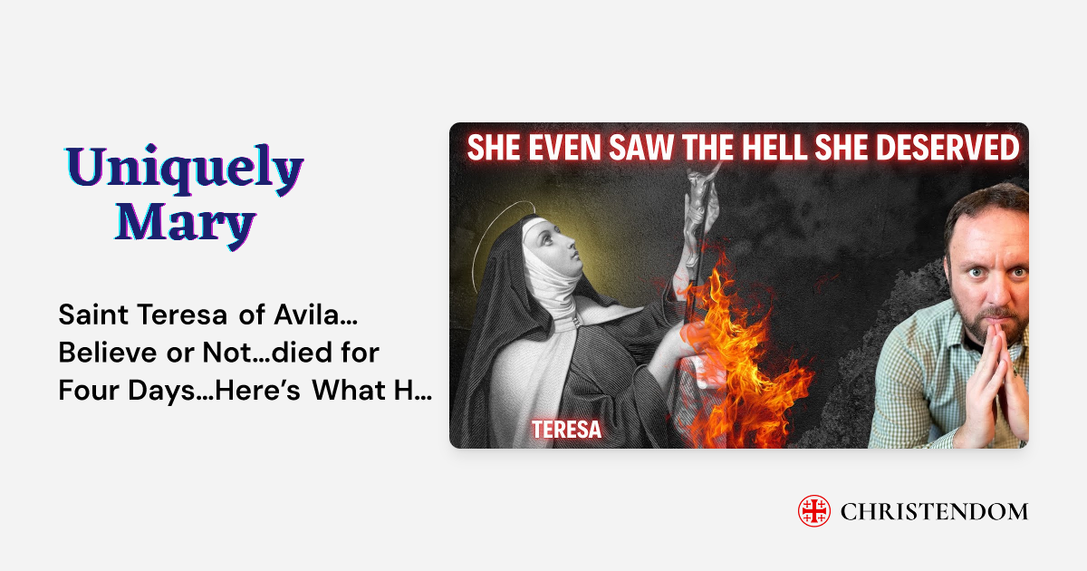 Saint Teresa of Avila…Believe or Not…died for Four Days…Here’s What ...